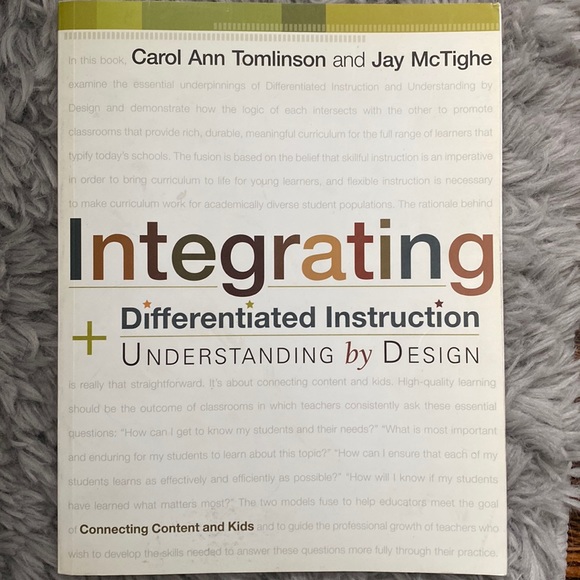 Other | Integrating Differentiated Instruction Understanding By Design ...